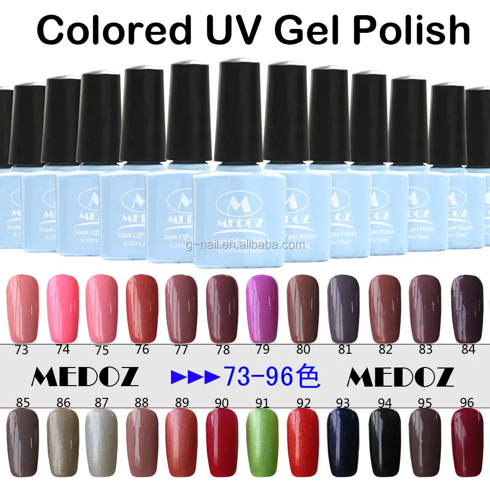 2014 Hot Nail Art Colored Uv Gel Polish,15ml/1kg Soak Off/on-step Soack ...
