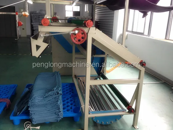 Simple Fabric Unwinding And Plaiting Machine - Buy Fabric Unwinding And ...