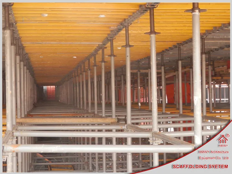 Quick-install Steel Slab Plywood Formwork System For Scaffolding H Beam ...