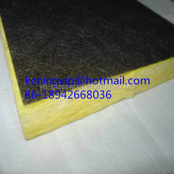Semi-rigid Glass Wool Board For Building And Industry Thermal ...
