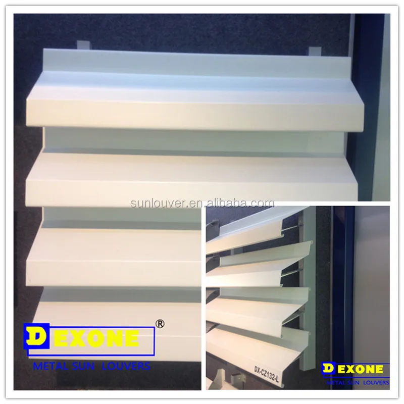 Stormproof Waterproof Aluminum Performance Louver For Typhoon Area ...