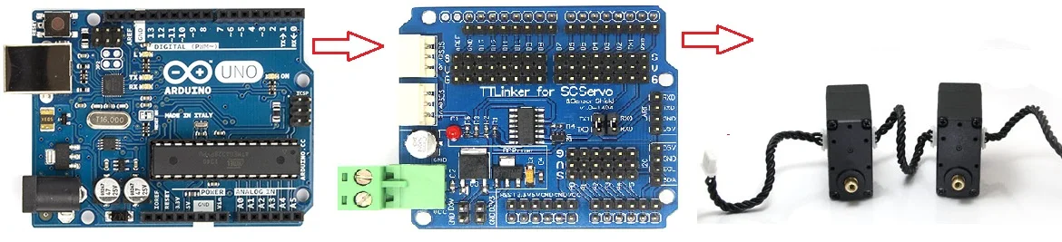 Feetech Scs15 Smart Servo 10kg 15kg Torque For Multi-joints Robot Sexy Robot - Buy Feetech Scs15 ...