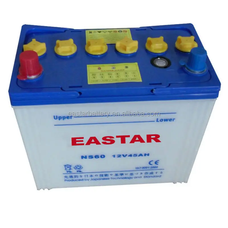 Korean Design Car Battery Ns60 12v 45ah Car Battery - Buy Car Battery ...