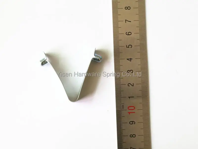 V Shape Spring Clip With Push Ball For 14mm Pipe Spring Clip Button ...