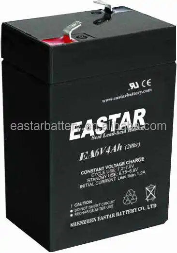Sealed Acid Battery 6v 4ah Rechargeable Lead Acid Battery - Buy 6v 4ah ...