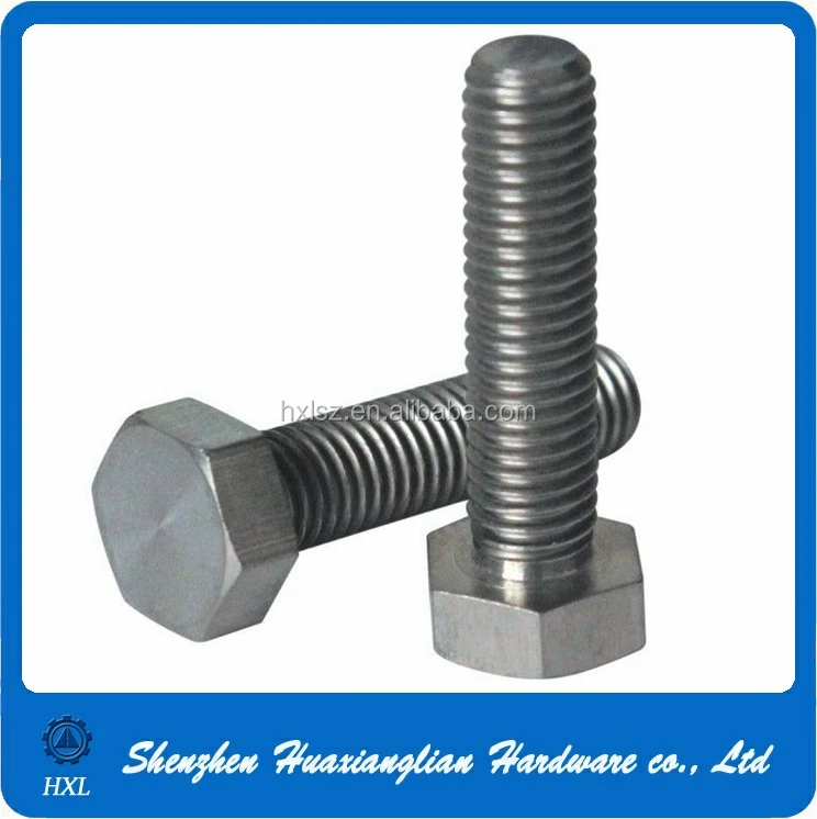 White Blue Zinc Plated M50 Hex Bolt - Buy M50 Hex Bolt,Hex Bolt,Steel ...