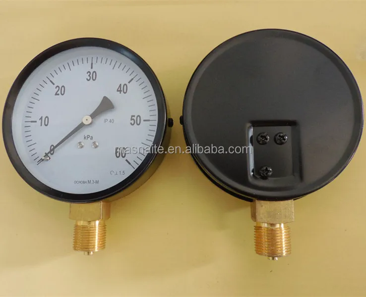 Steel Case Low Pressure Manometer Gauge - Buy Low Pressure Manometer ...