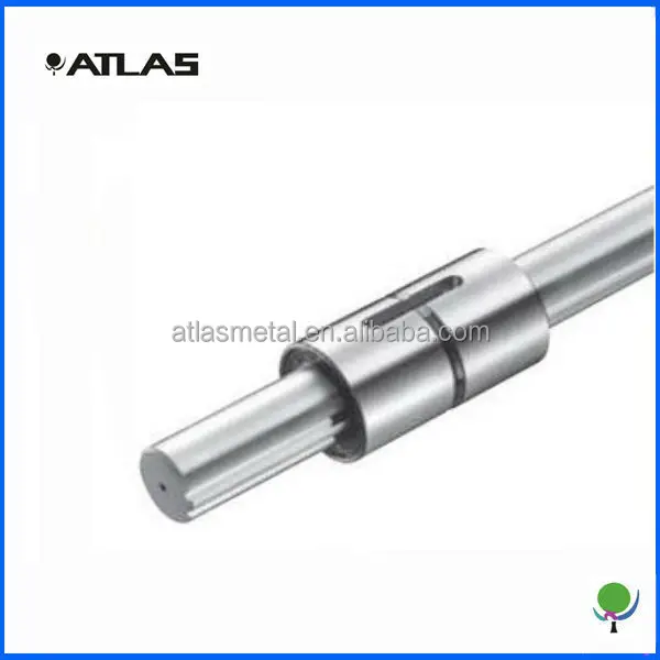 Aluminum Spline Shaft Customized Metal Shaft - Buy Spline Tube Shaft ...