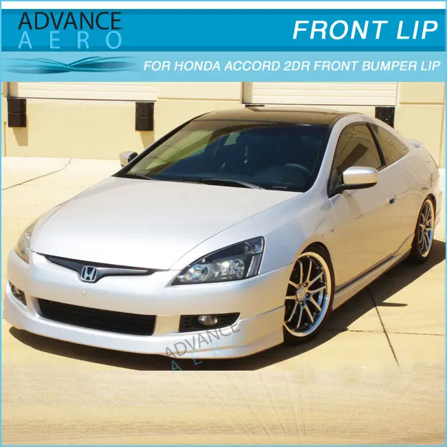 For 03-05 Honda Accord 2dr Coupe Front Bumper Lip Spoiler Hfp Style ...