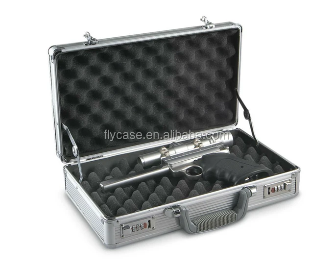 Camouflage Color Aluminum Gun Case With Bullet Box Aluminum Rifle Gun ...