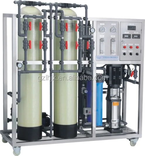Industrial Pure Water Machine,0.5t Reverse Osmosis Water Filter,Frp ...