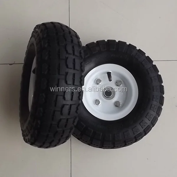 2.50-4 Small Inflatable Rubber Trolley Wheel - Buy Trolley Wheel,Rubber ...