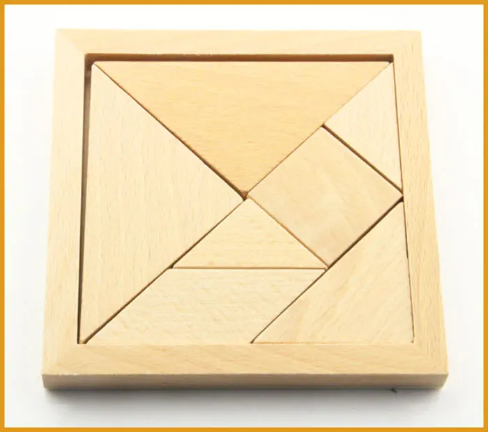 Wooden Puzzle Tangram Wooden Games Puzzle For Kids Learning - Buy Games ...