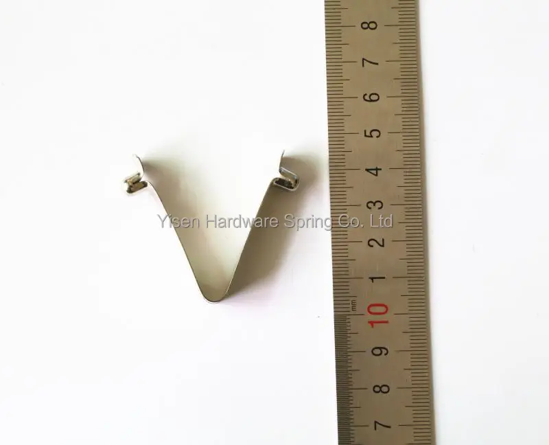 V Shape Spring Clip With Push Ball For 14mm Pipe Spring Clip Button ...