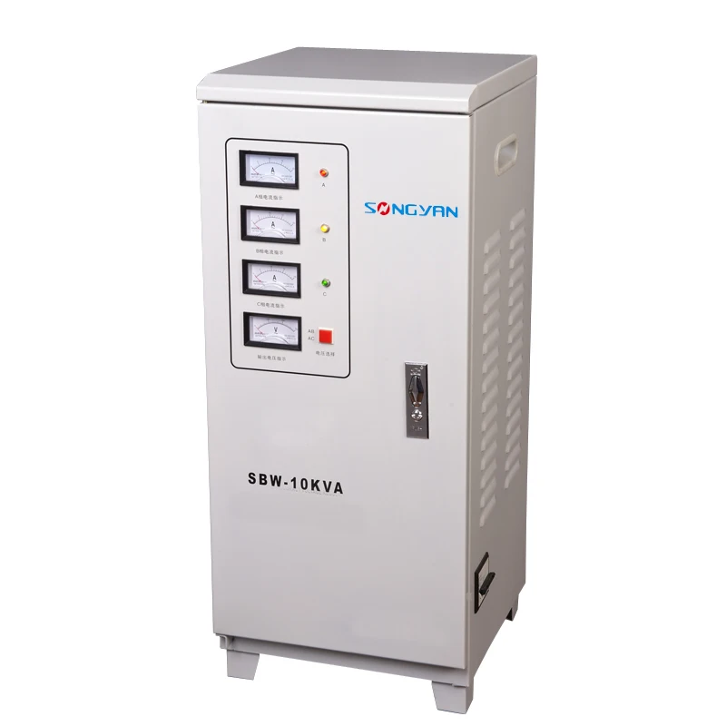 3 Phase Voltage Stabilizer 380v To 220v Automatic Voltage Regulator ...