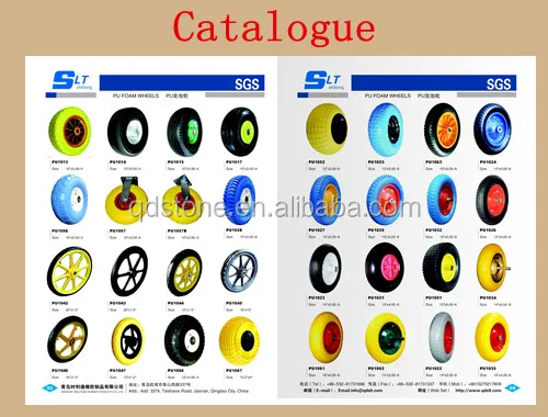 10 Inch Solid Rubber Wheels 4.10/3.50-4 For Hand Truck - Buy 10 Inch ...