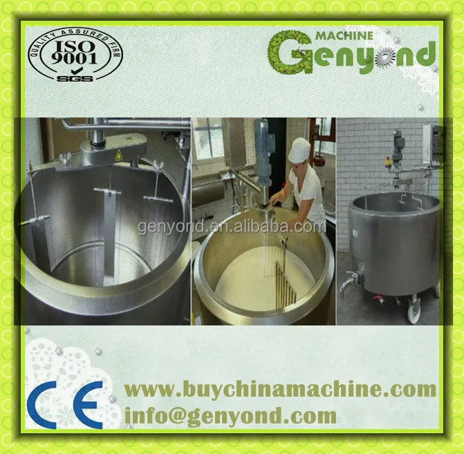 300l 400l 600l 800l 1000l Cheese Mixing Vat Coagulation Vat - Buy ...
