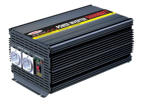 PACO Power Saver 1500W 12V to 220V Inverter, Modified Sine Wave, 80-90% ...