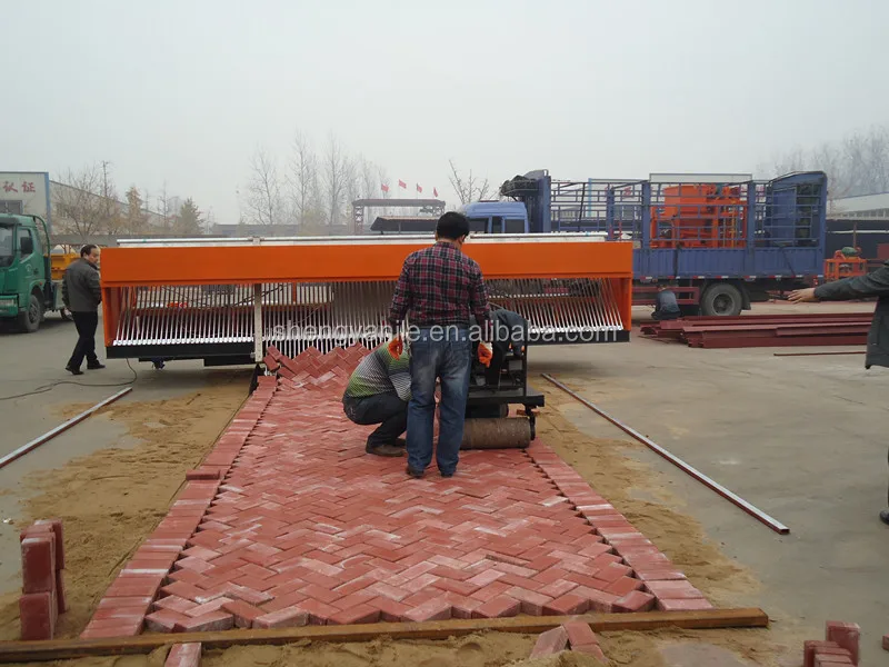 China Mobile Tiger Stone Paver Brick Laying Machine With High Capacity ...