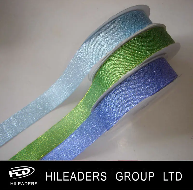 Manufacturer Wholesale Gold And Silver Colorful Metallic Ribbon - Buy ...
