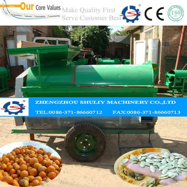 200-150kg/h Pumpkin Processing Machine / Pumpkin Seeds Harvesting ...