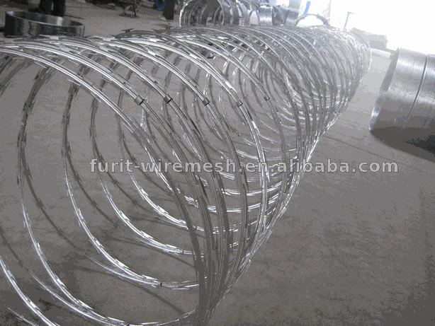 Barbed Wire Alternative Razor Wire Cbt-65 Concertina 10mx450mm - Buy ...