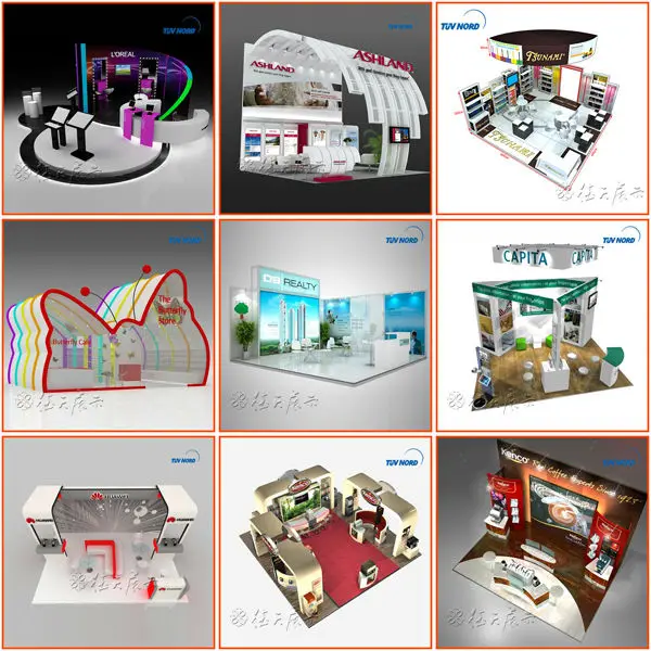 Unique Convention Display Booths Design With Retail Services - Buy ...