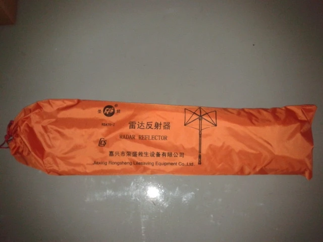 Filika Nedir? Foldable Orange Radar Reflector for Liferaft