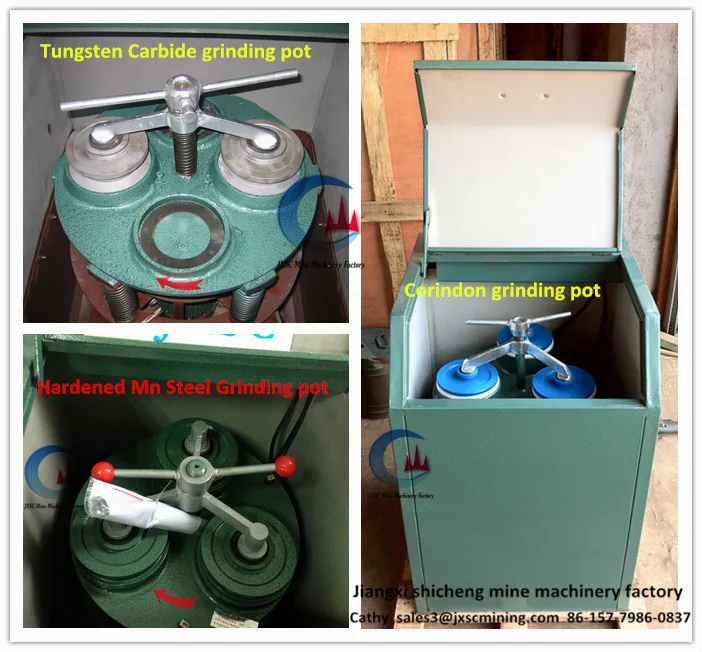 Lab Sealed Vibration Grinding Mill Laboratory Sample Pulverizer With ...