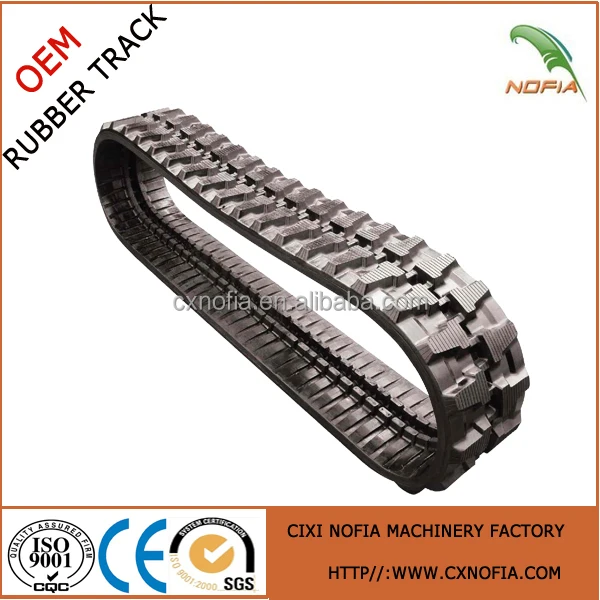 Rubber Track For Construction Machines,Excavator Rubber Tracks - Buy ...