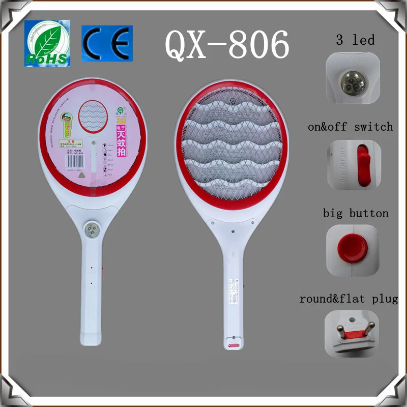 Rechargeable Mosquito Killer Racket & Fly Swatter Hit & Swatter Hit ...