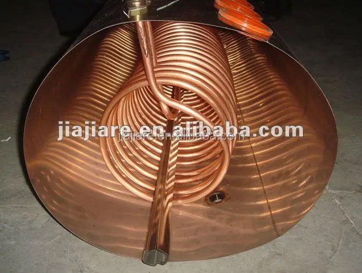 Copper Coil Pre- Heating Stainless Steel Solar Water Heater With ...