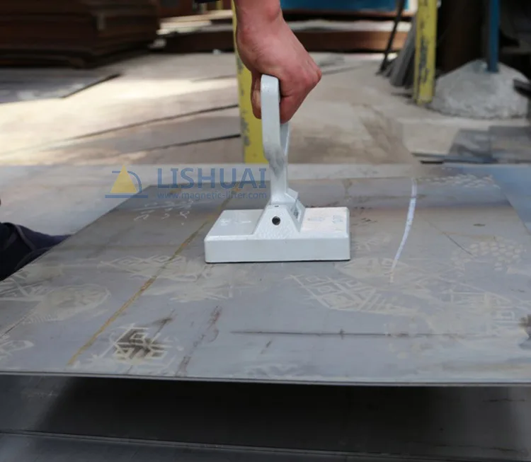 50kg Lifting Capacity Portable Steel Plate Lifting Magnet - Buy ...