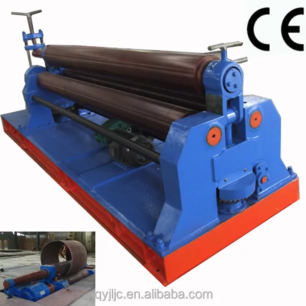 Manual Sheet Metal Rolling Machine W11-6*1500 by JULI