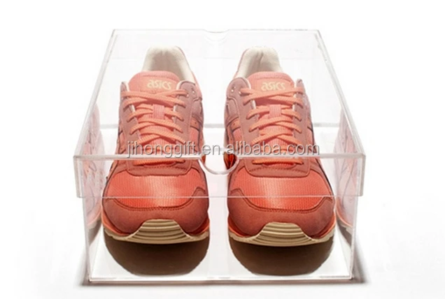 Kicks Case Acrylic Jordan Shoe Box Fits Up To A Size 13 - Buy Clear ...