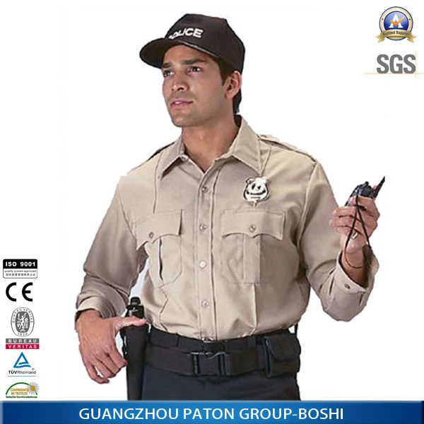 Custom made Summer Men's Security Uniform SESR0013 Security Shirt ...