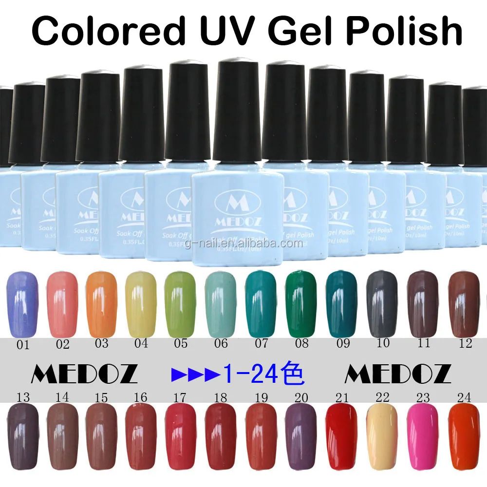 2014 Hot Nail Art Colored Uv Gel Polish,15ml/1kg Soak Off/on-step Soack ...