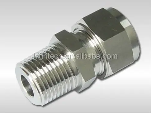 Stainless steel instrument tube male connector - Coowor.com