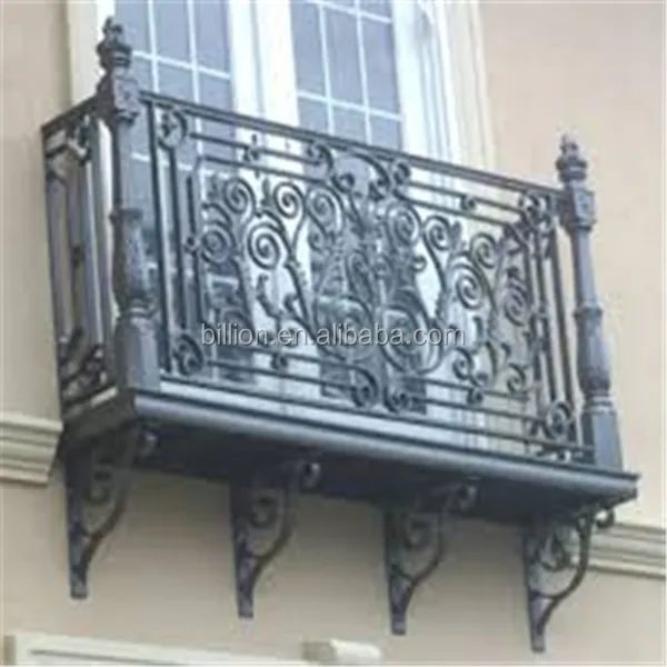 Modern Galvanized Rod Iron Balcony Railing Designs - Buy Balcony ...