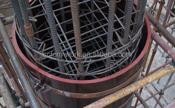 Circular Column Formwork,Round Column Formwork,Concrete Column - Buy ...
