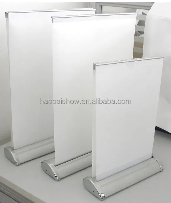 A1,A2,A3,A4 Mini Table Roll Up Banner Stand - Buy A3 Roll Up Banner ...