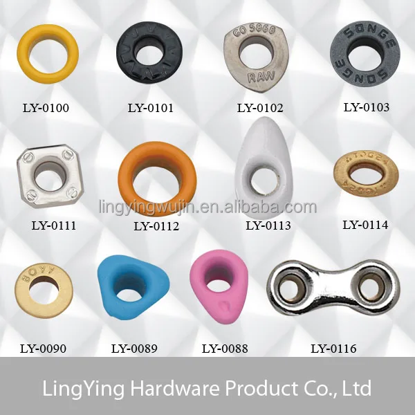 New 2014 Fashion Types Of Decorative Metal Eyelets With Rhinestones For ...