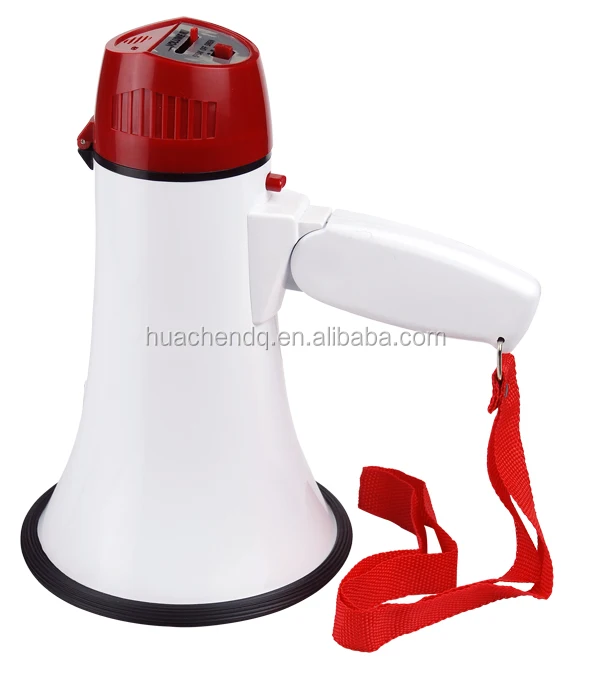 10w Evacuate Rescue Siren Alarm Emergency Call Handheld Megaphone ...