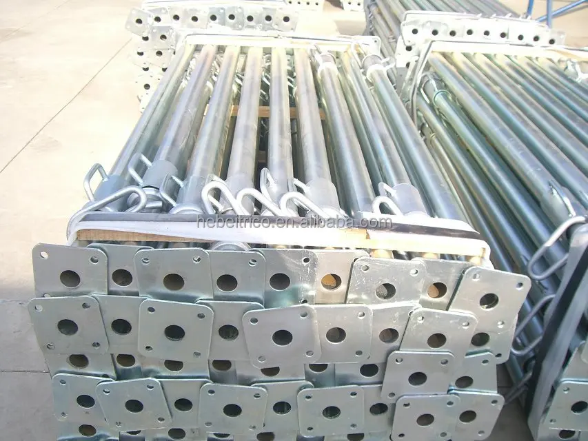Heavy Duty Telescopic Post Scaffold Support Adjustable Jack Prop Metal ...