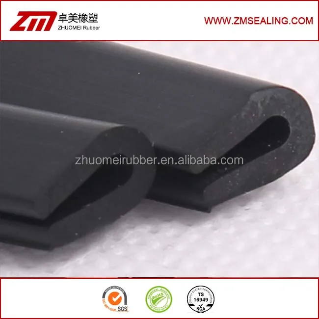 Self Gripping U Rubber Profiles Rubber Extrusions - Buy U Rubber,Rubber ...
