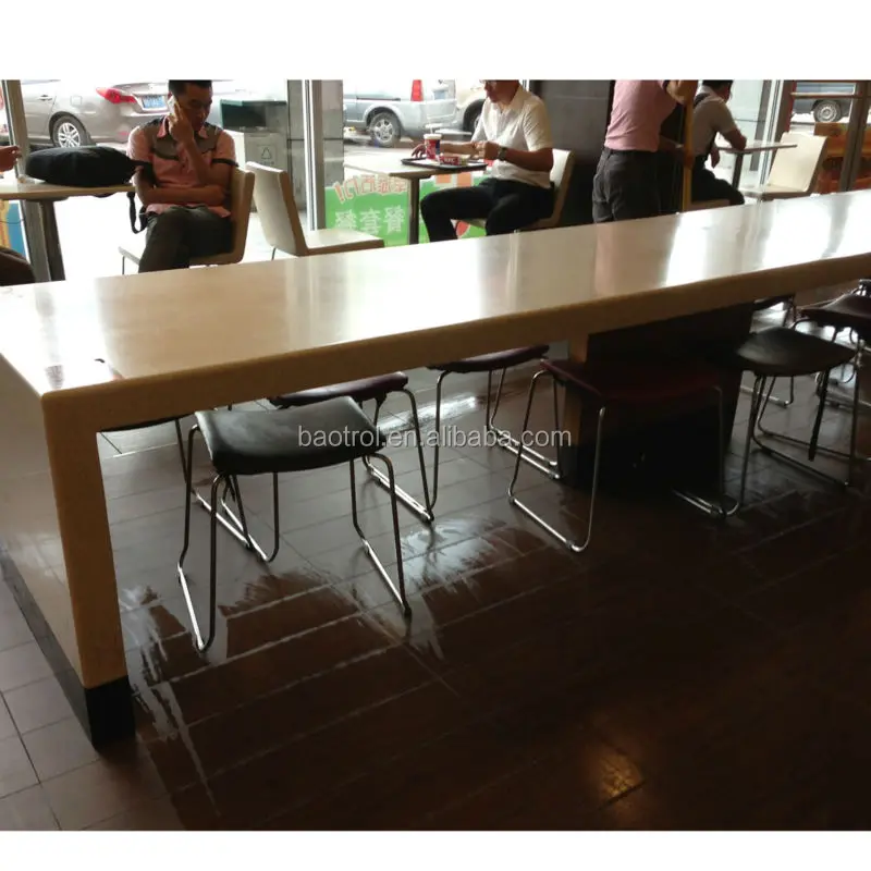 Hottest Korean Solid Surface Table Top Acrylic High Table Tops - Buy ...