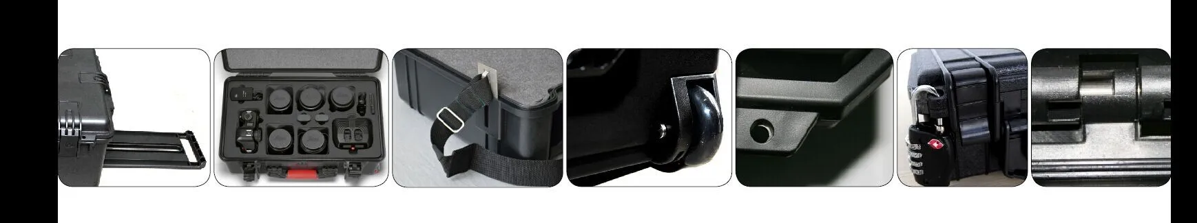 Case Type Hard Waterproof Plastic Electronic Equipment Kit Tool Case ...