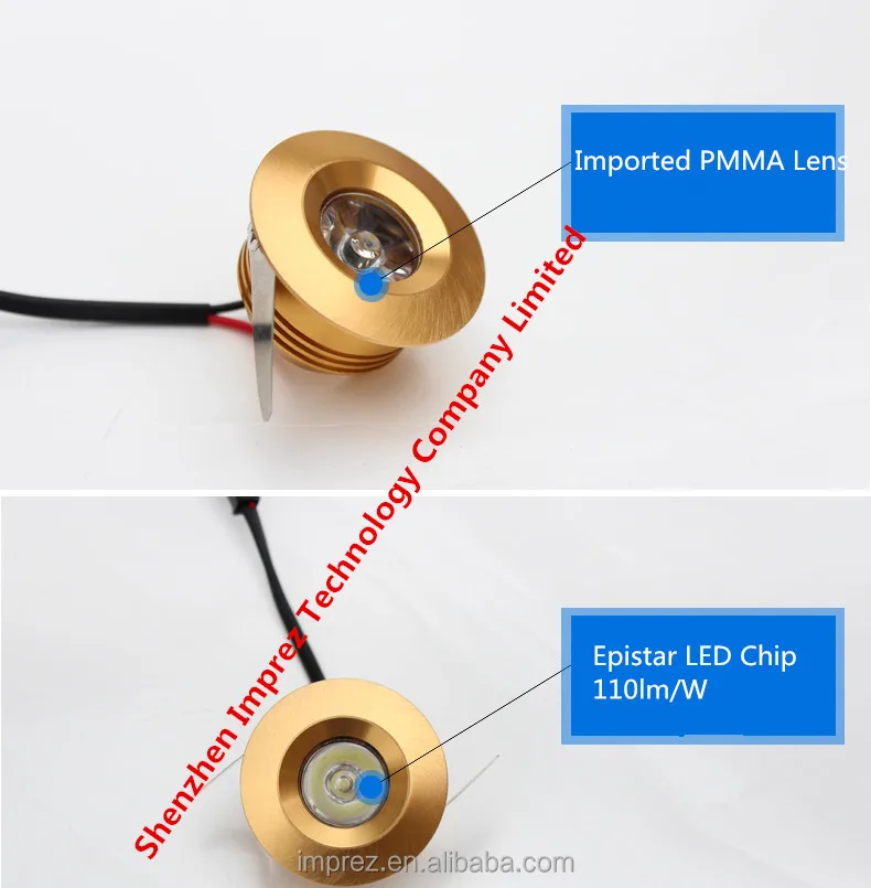 1w 3w 32*22mm Mini Led Ceiling Downlight/micro Mini Led Lights Ac85 ...