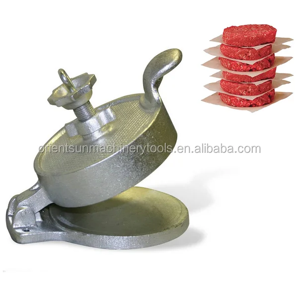 Cast Iron Adjustable Burger Meat Press - Buy Burger Meat Press,Mini ...