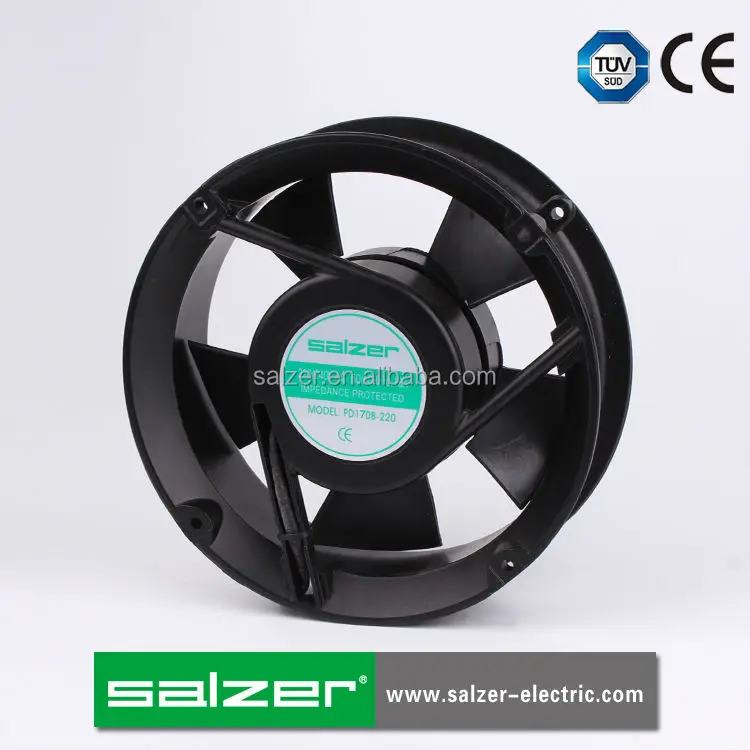Salzer Pd170b-220 Axial Blowing Fan Exhaust Cooling Fan Ball Bearing ...